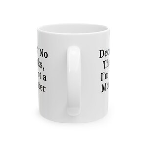 Decaf? No Thanks, I'm Not a Monster - Funny Coffee Mug - Etsy