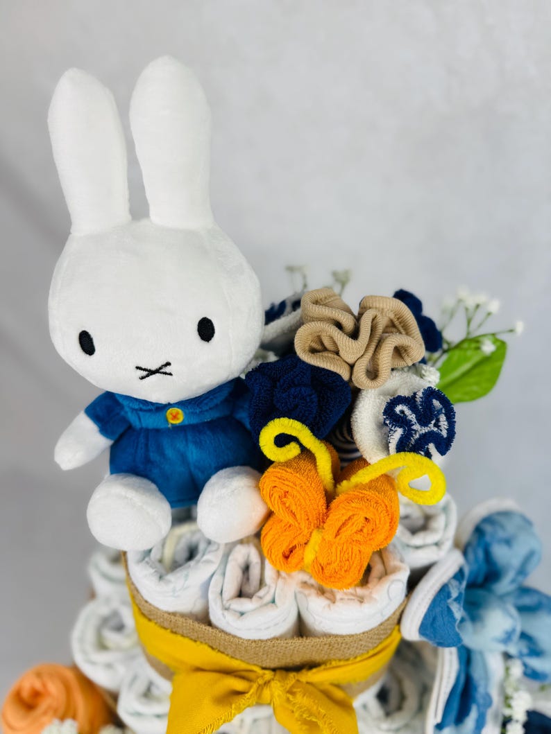 MIFFY'S in the FLOWER GARDEN! Little Bunny, Shower, Sprinkle, Boy, Girl ...