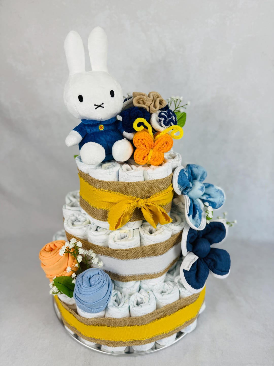 MIFFY'S in the FLOWER GARDEN! Little Bunny, Shower, Sprinkle, Boy, Girl ...