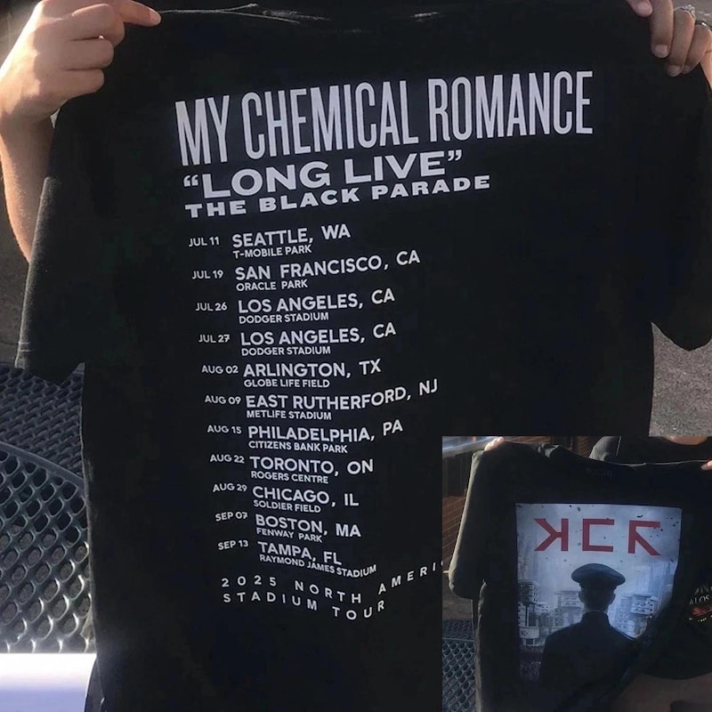 My Chemical Romance Merch Tour 2025 - Etsy