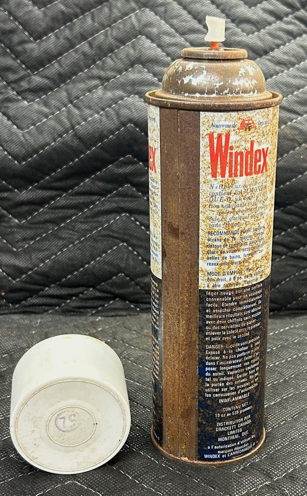 1970's Hi-powered Windex Aerosol Can – 19 Oz, With Rust - Etsy