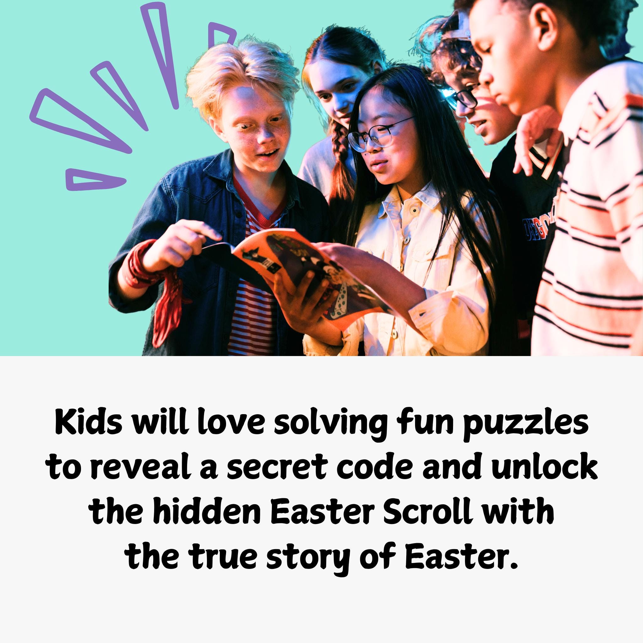 Printable Religious Easter Escape Room for Kids Easter Story Jesus for ...
