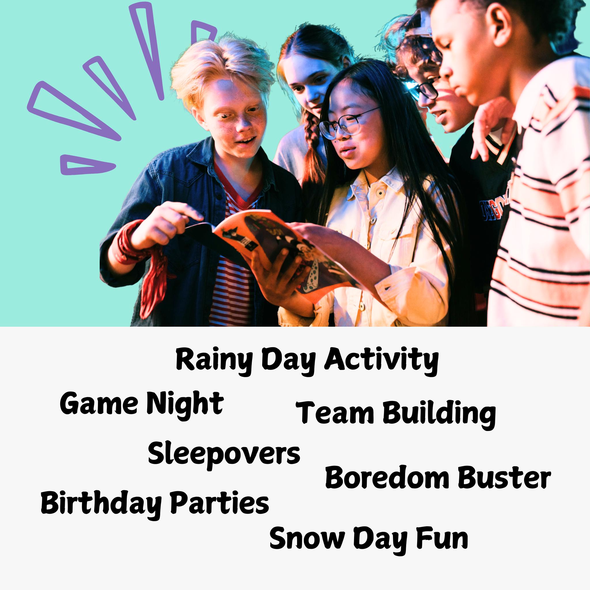 Printable Alien Escape Room for Kids Spring Break Birthday Party Games ...