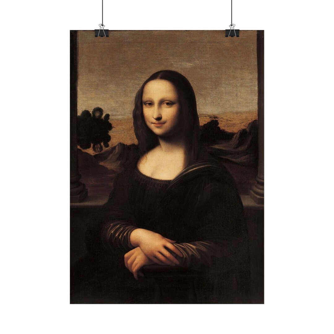 Mona Lisa Art Poster, Vintage Wall Decor, Classic Artwork Print, Home ...