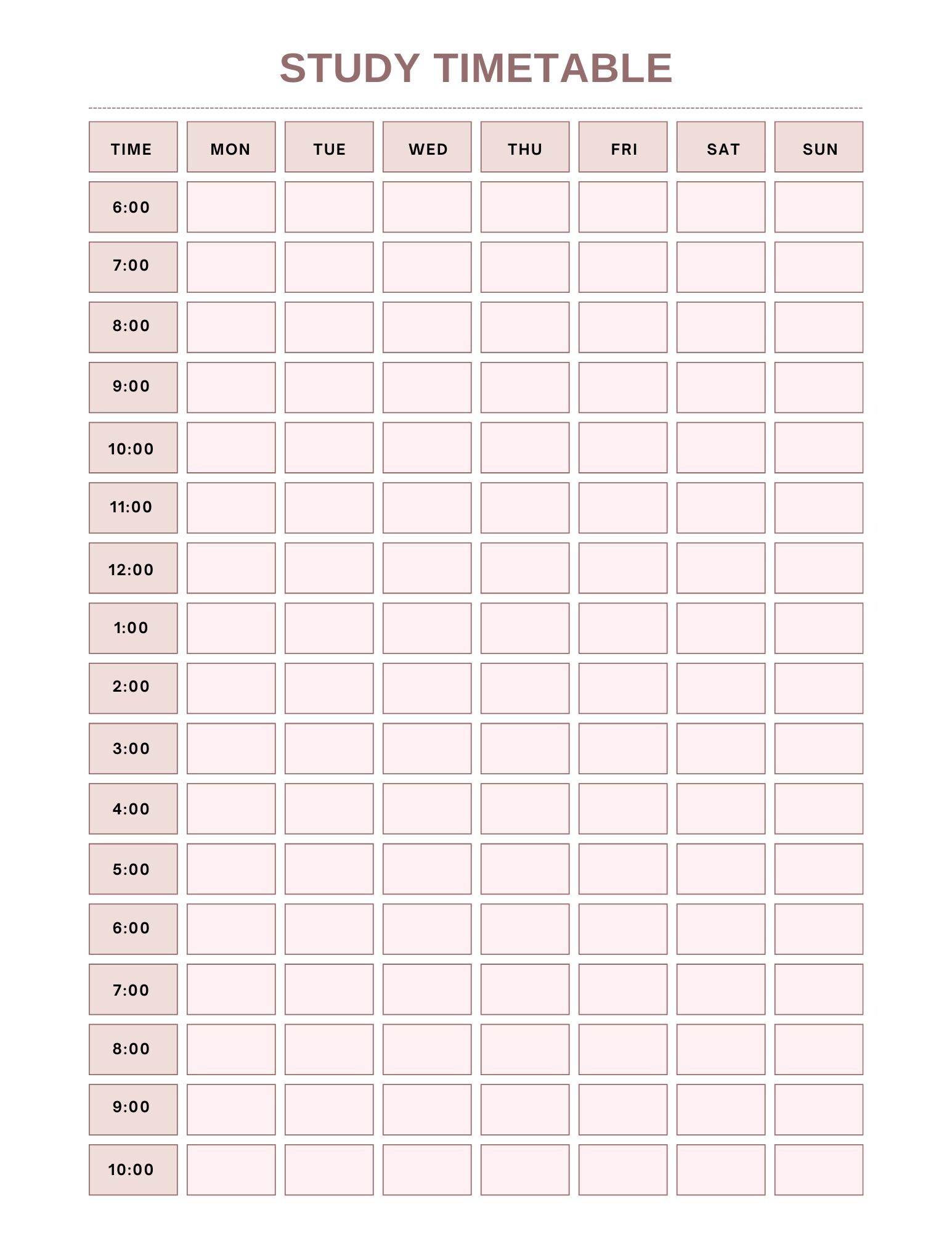 Printable Student Planner, Digital Download, Editable, Printable PDF ...