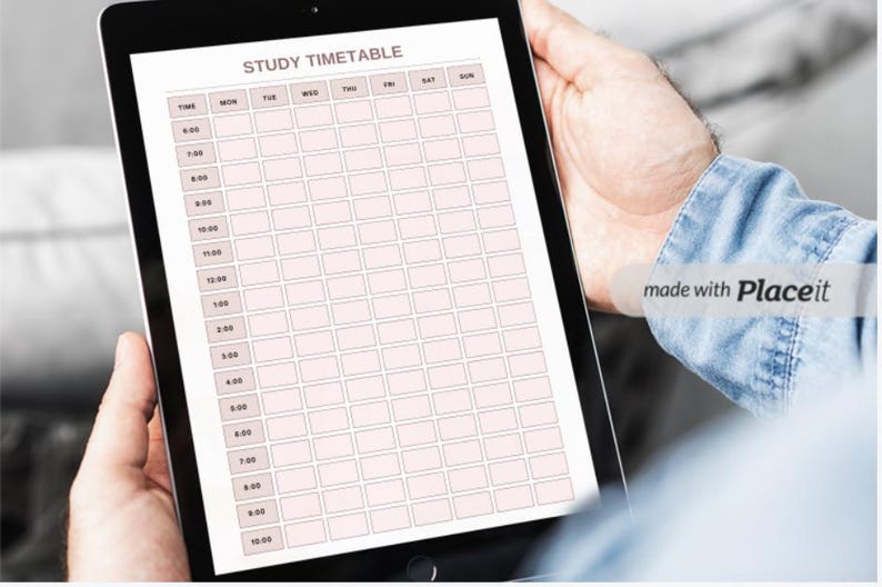 Printable Student Planner, Digital Download, Editable, Printable PDF ...