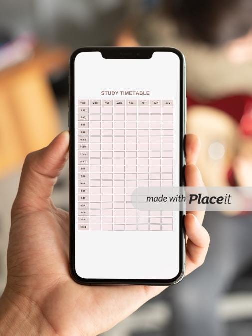 Printable Student Planner, Digital Download, Editable, Printable PDF ...