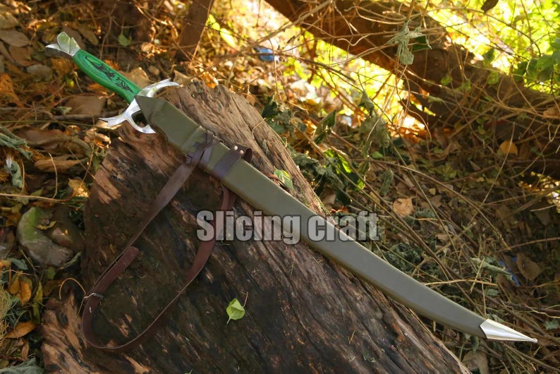 Custom Wheel of Time Sword With Scabbard, Viking Buster Sword, Hand ...
