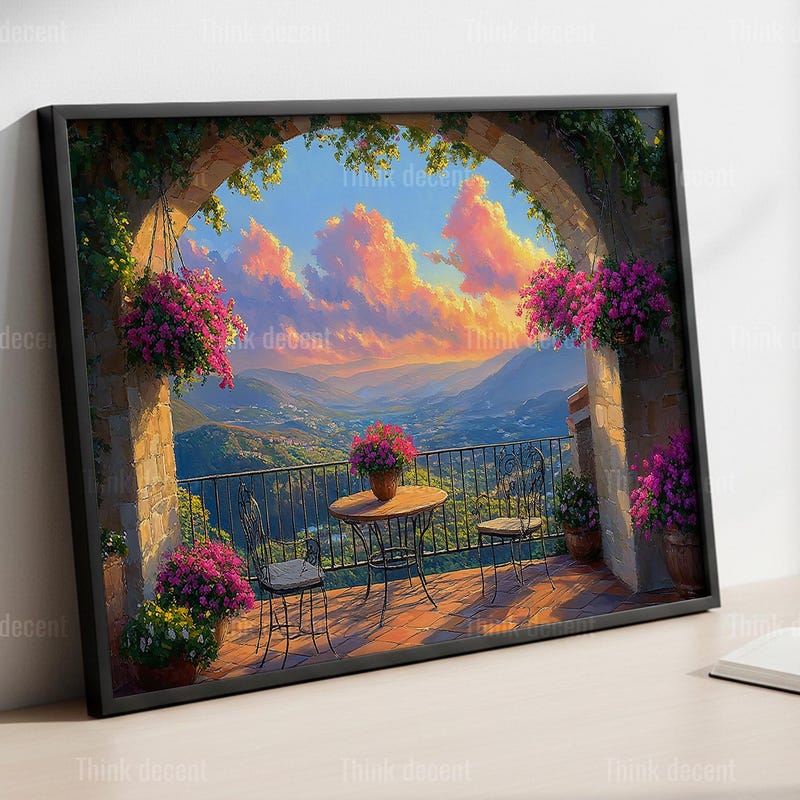 Tuscany Patio Decor - Etsy