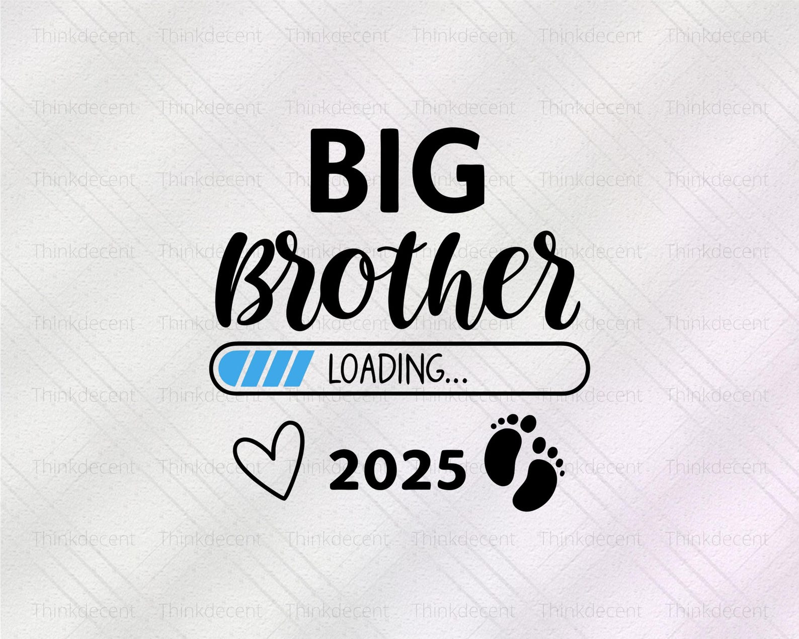 Big Brother Loading 2025 Svg, Promoted to Big Brother T-shirt, Kids Big ...