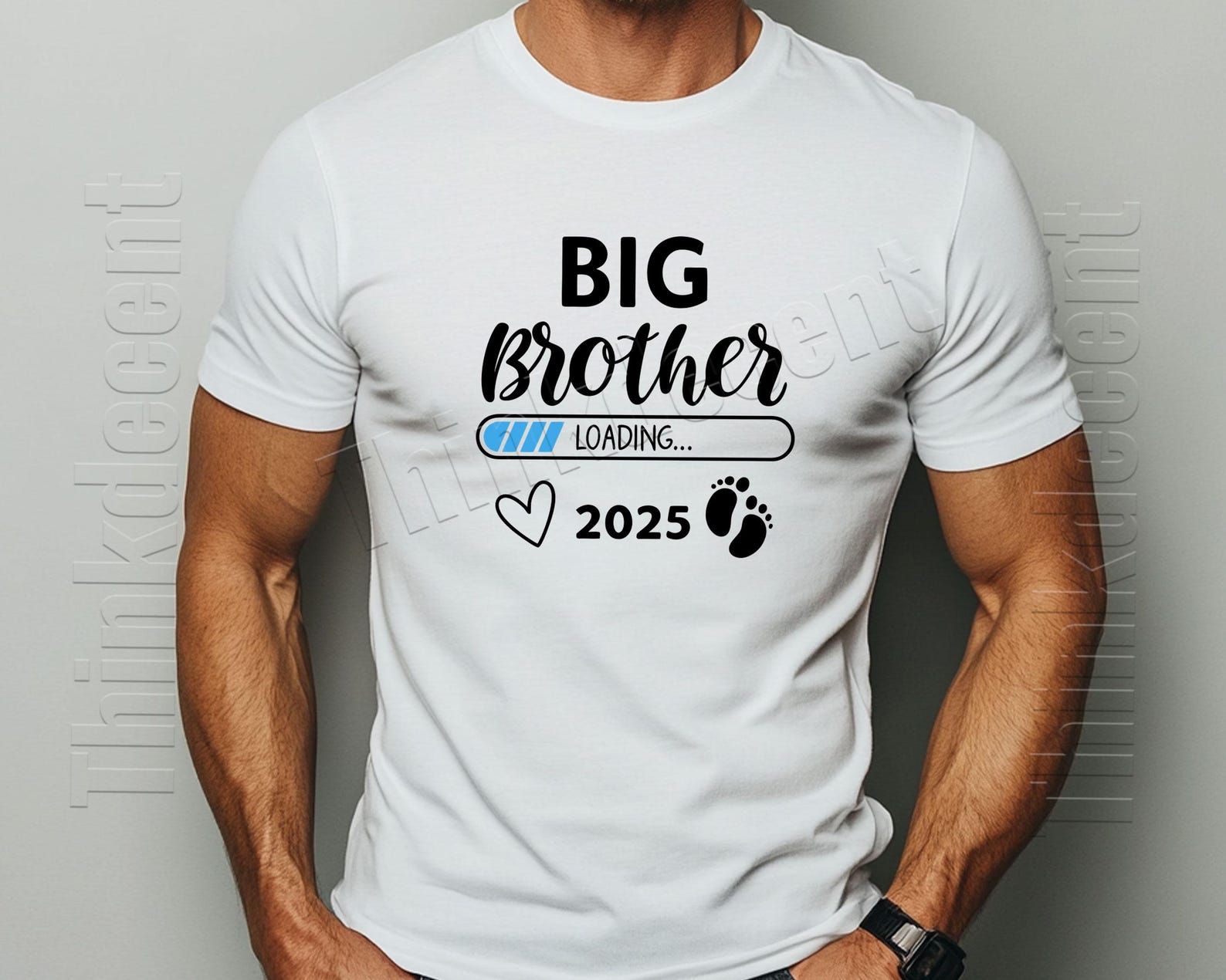 Big Brother Loading 2025 Svg, Promoted to Big Brother T-shirt, Kids Big ...
