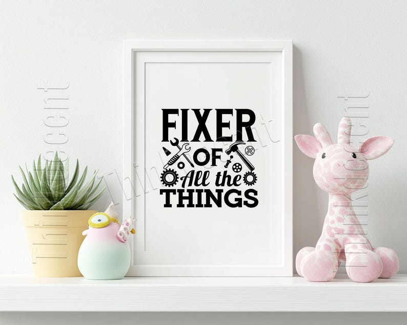 Fixer of All the Things Svg, Mr Fix It Svg, Funny Dad Svg, Father's Day ...