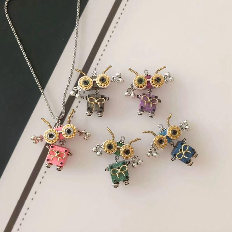 Robot Jewelry - Etsy