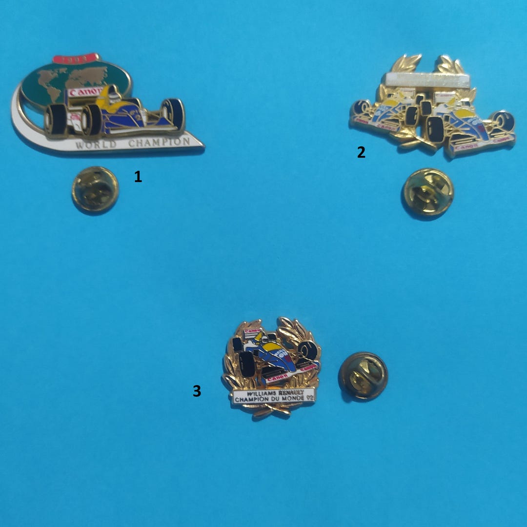 Vintage Formula 1 Pin, Your Choice, From the Arthus Bertrand Collection ...