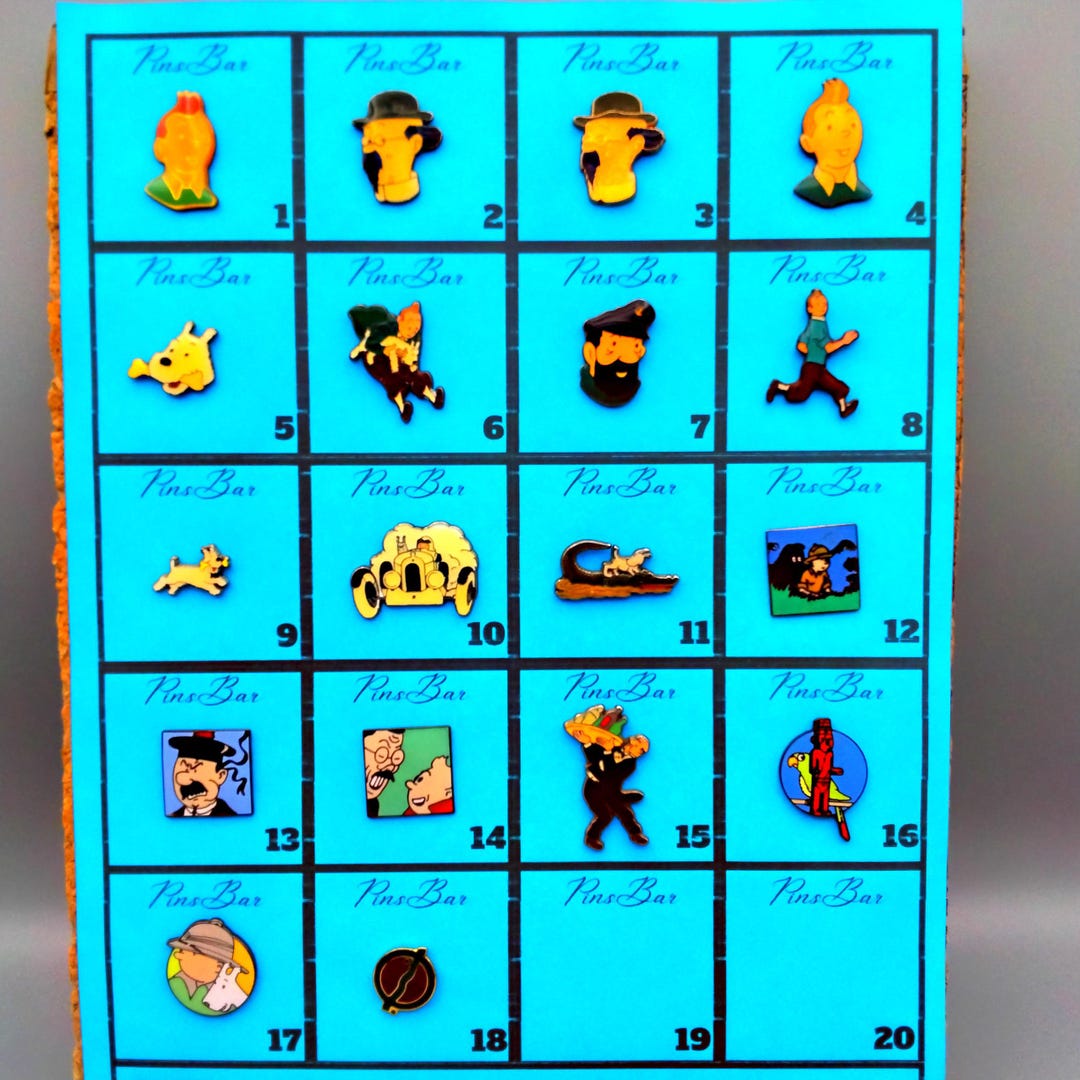 Tintin Pin – Snowy – Captain Haddock – Thomson/dupont – Professor ...