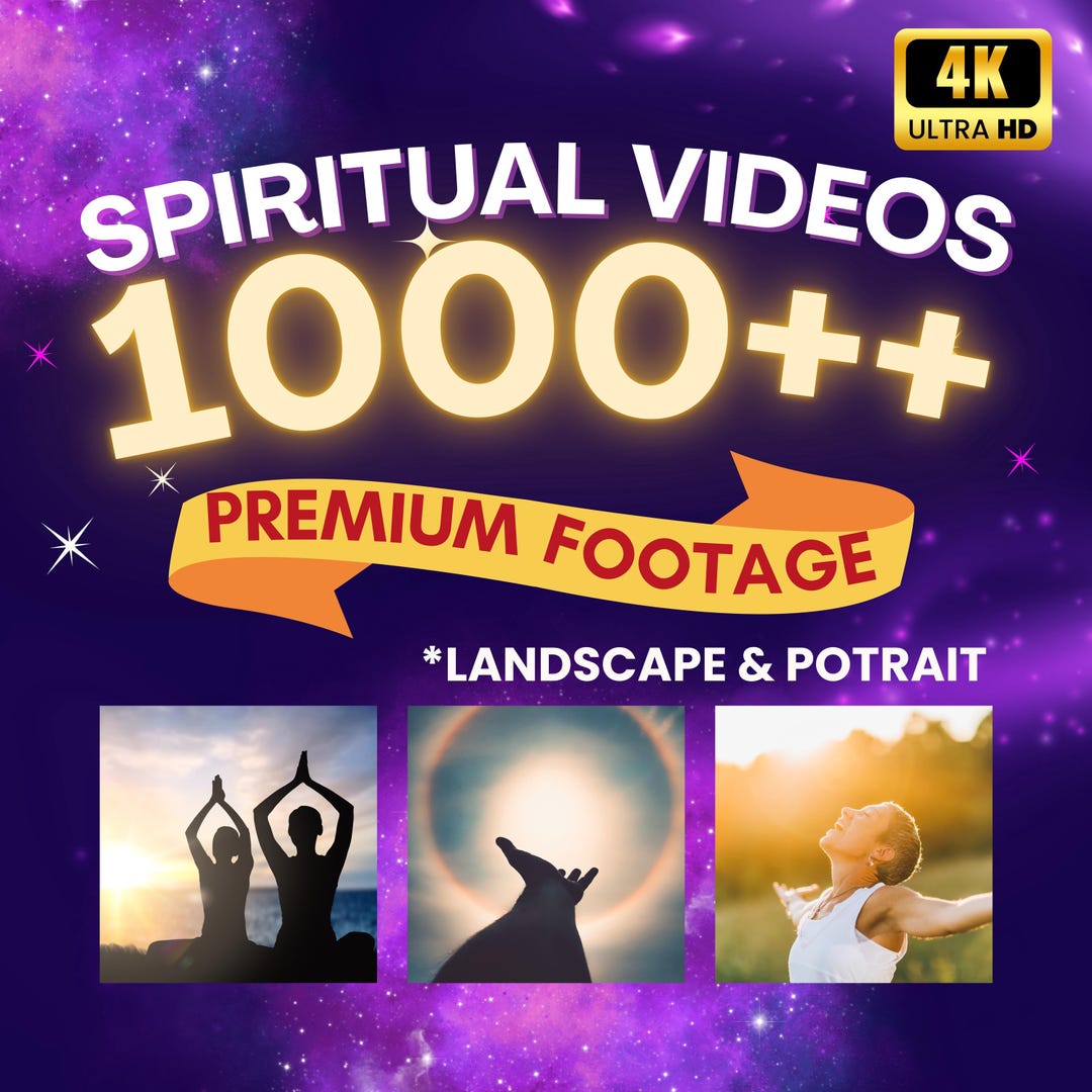 Spiritual Footage | 4K Full HD | Meditation | Yoga | Prayer | Temple ...
