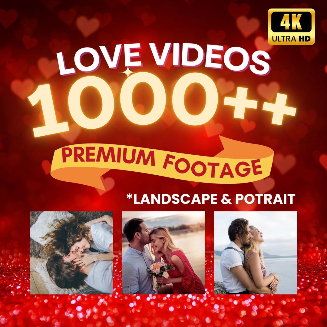 Romantic Couple Footage | 4K Full HD | Love | Kissing | Hugging ...