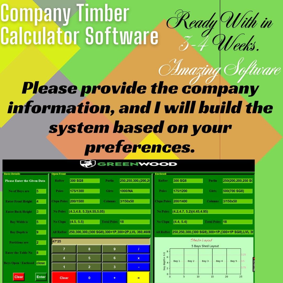 Construction Company Timber Calculator - Etsy