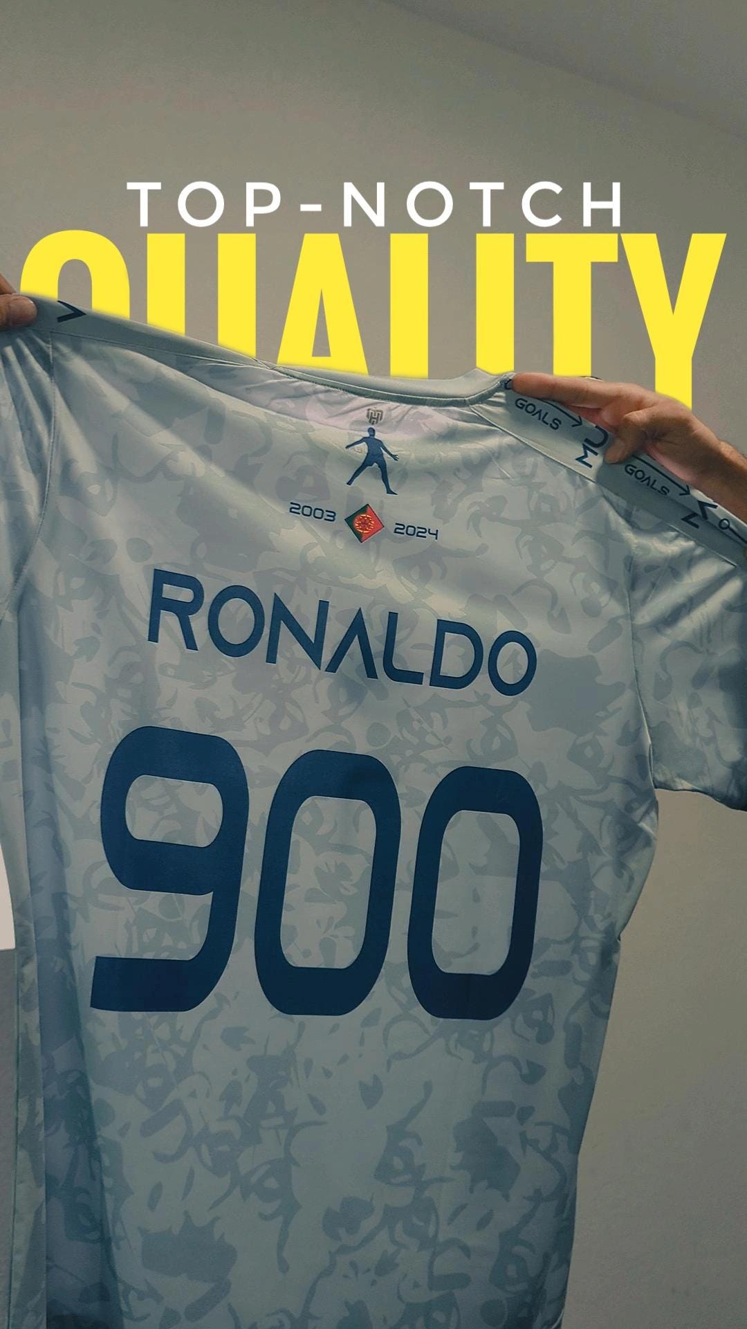 CR7 900 Goals Legacy Shirt – Limited Edition With Shoulder History - Etsy