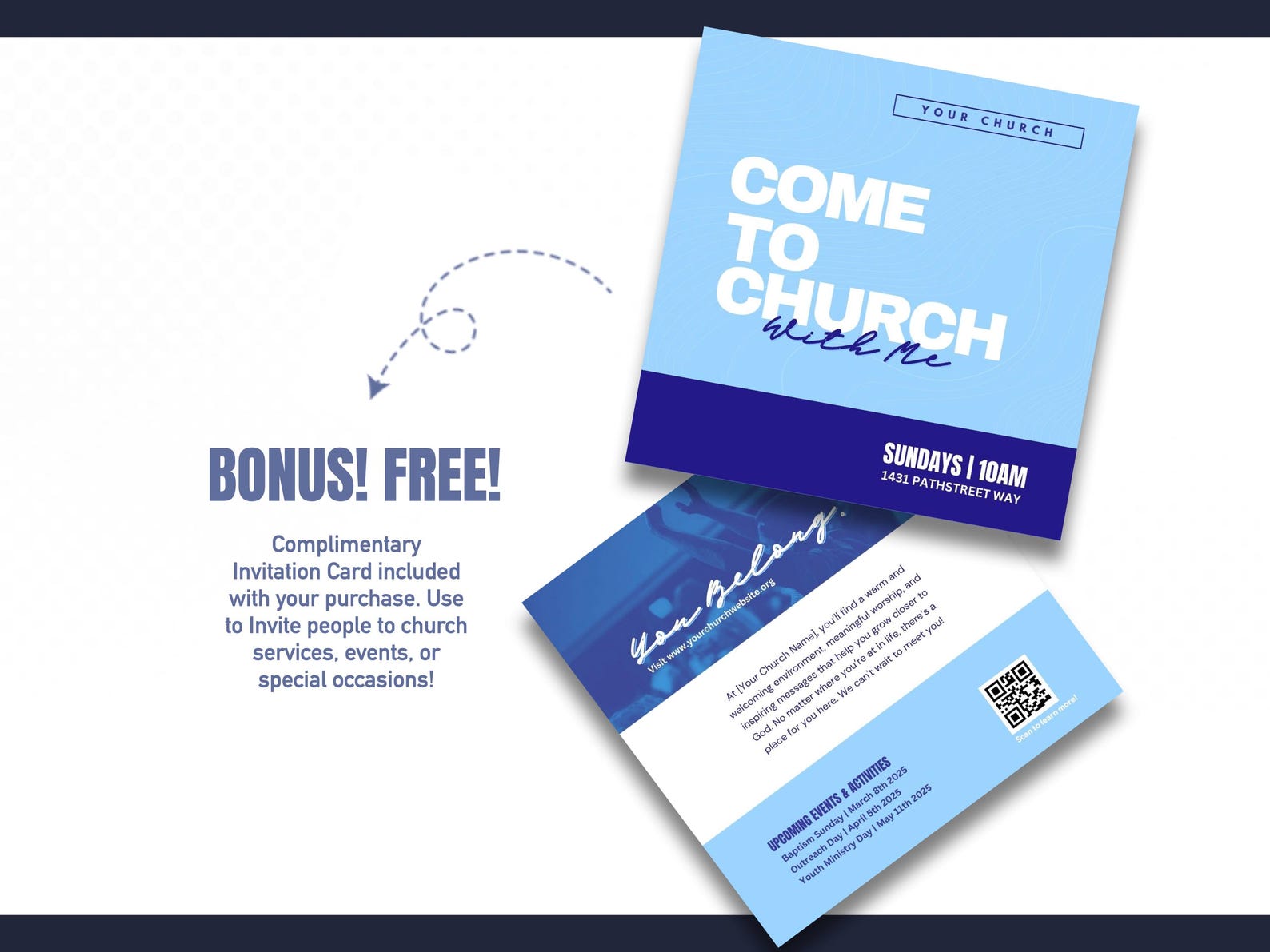 12 Canva Church Templates, Pre-service Church Slides, Church Templates ...
