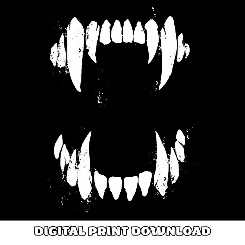 Fangs - Etsy