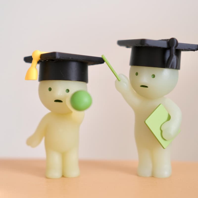 Smiski Grad Cap - Etsy