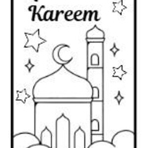 4 Printable Coloring Bookmarks for Ramadan and Eid. Just Print Them Out ...