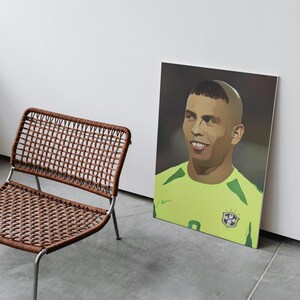 Ronaldo R9 Poster, Football Poster, Soccer Poster, Football Wall Art ...