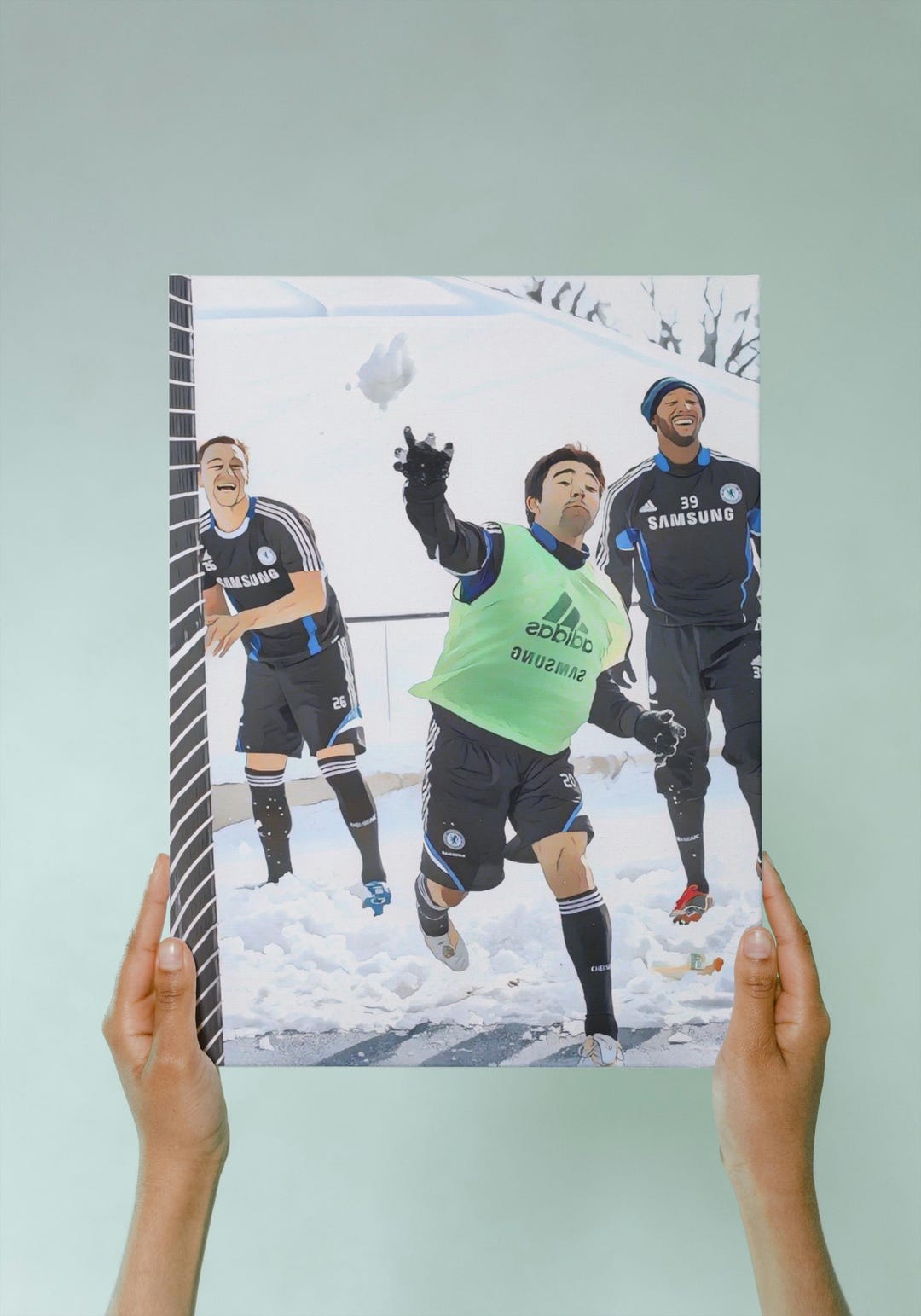 Chelsea Poster, Football Poster, Soccer Poster, Football Wall Art ...