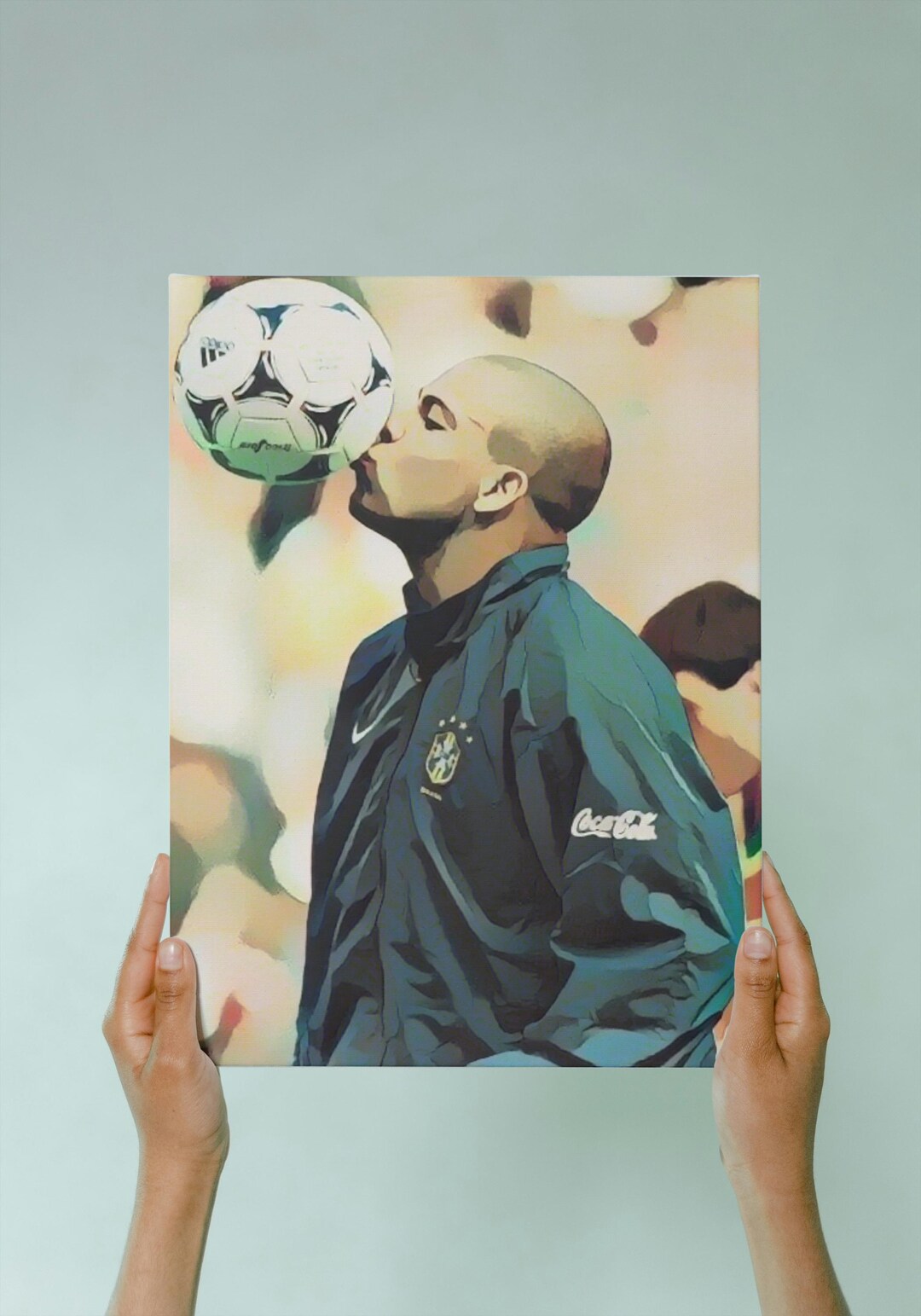 Ronaldo R9 Poster, Football Poster, Soccer Poster, Football Wall Art ...