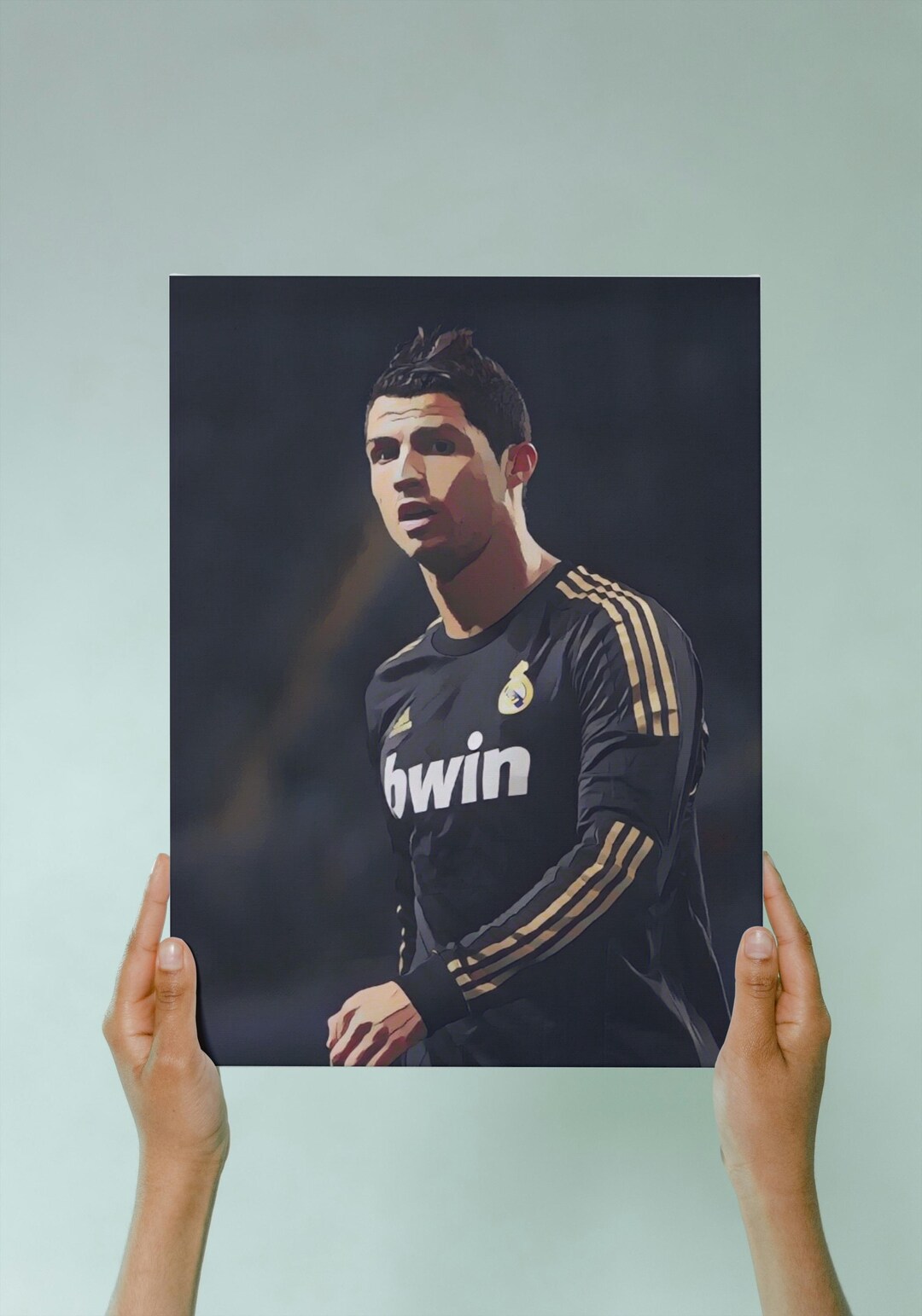 Cristiano Ronaldo Poster, Football Poster, Soccer Poster, Football Wall ...