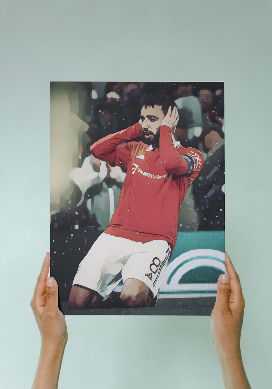 Bruno Fernandes Poster, Football Poster, Soccer Poster, Football Wall ...