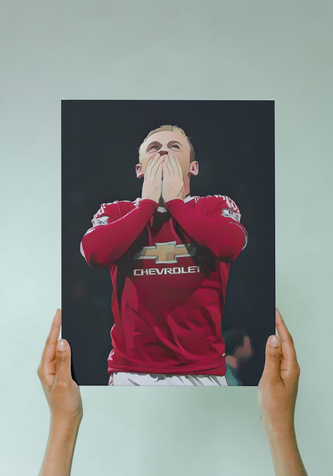 Rooney Poster, Football Poster, Soccer Poster, Football Wall Art ...