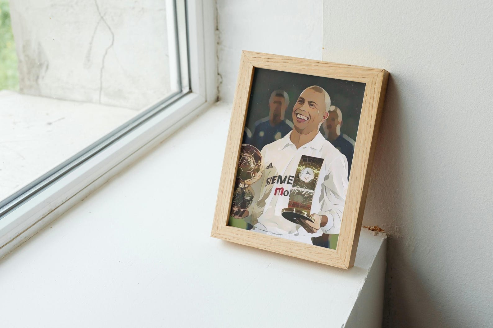 Ronaldo R9 Poster, Football Poster, Soccer Poster, Football Wall Art ...