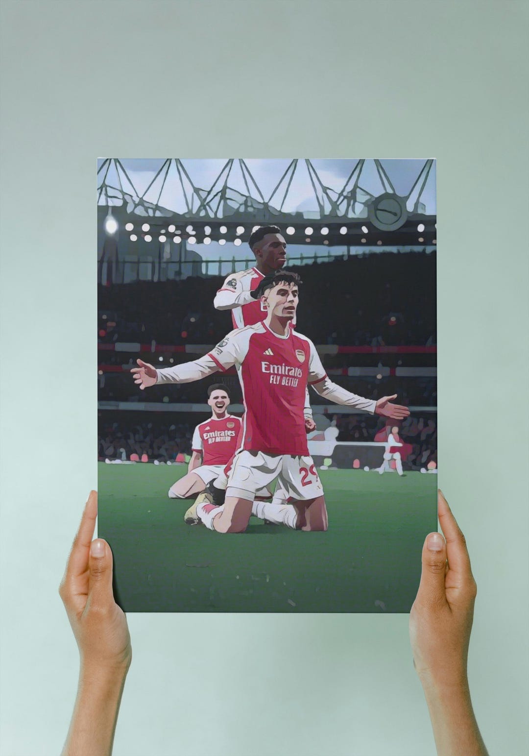 Arsenal Poster, Football Poster, Soccer Poster, Football Wall Art ...