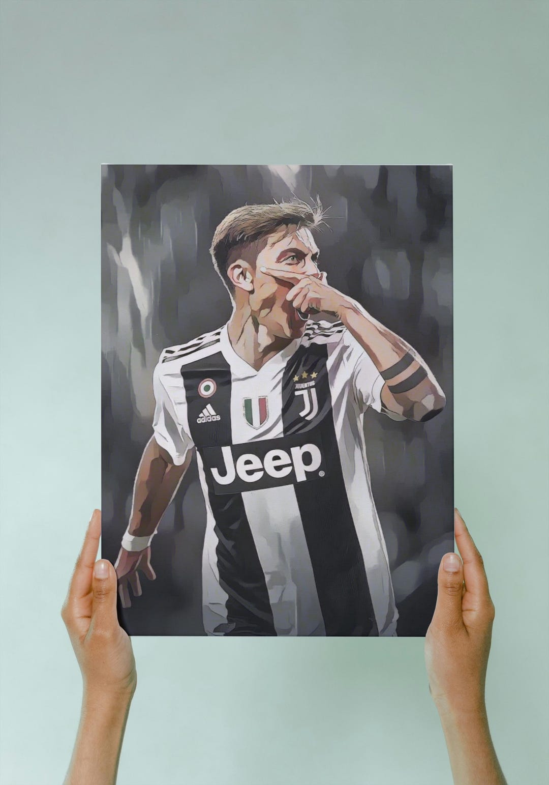 Dybala Poster, Football Poster, Soccer Poster, Football Wall Art ...