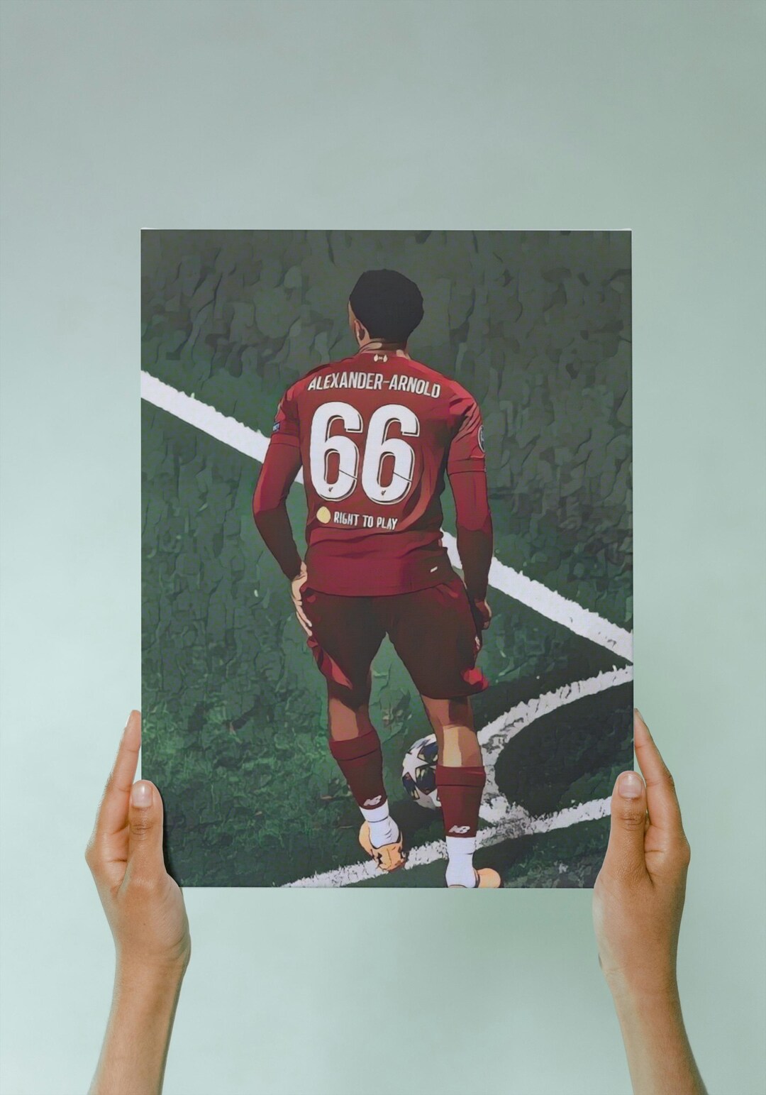 Trent Poster, Football Poster, Soccer Poster, Football Wall Art, Soccer ...