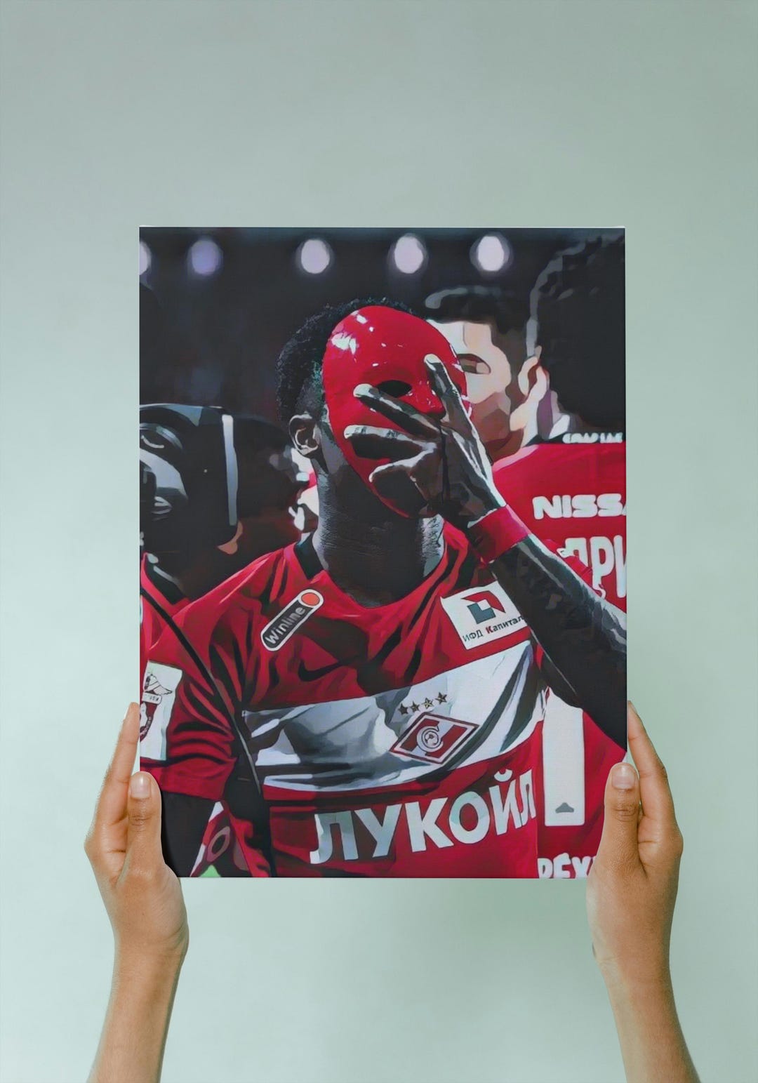 Quincy Promes Poster, Football Poster, Soccer Poster, Football Wall Art ...