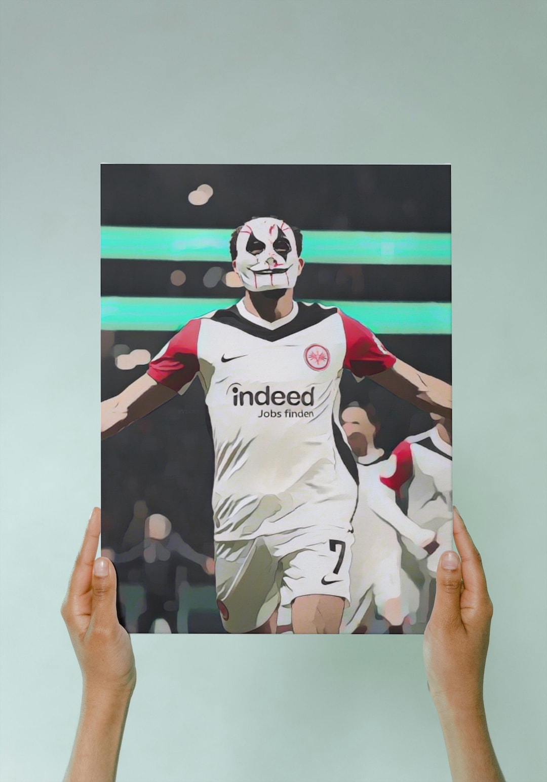 Marmoush Poster, Football Poster, Soccer Poster, Football Wall Art ...