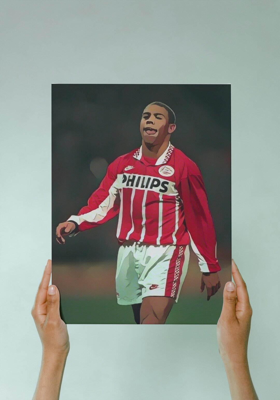 Ronaldo R9 Poster, Football Poster, Soccer Poster, Football Wall Art ...