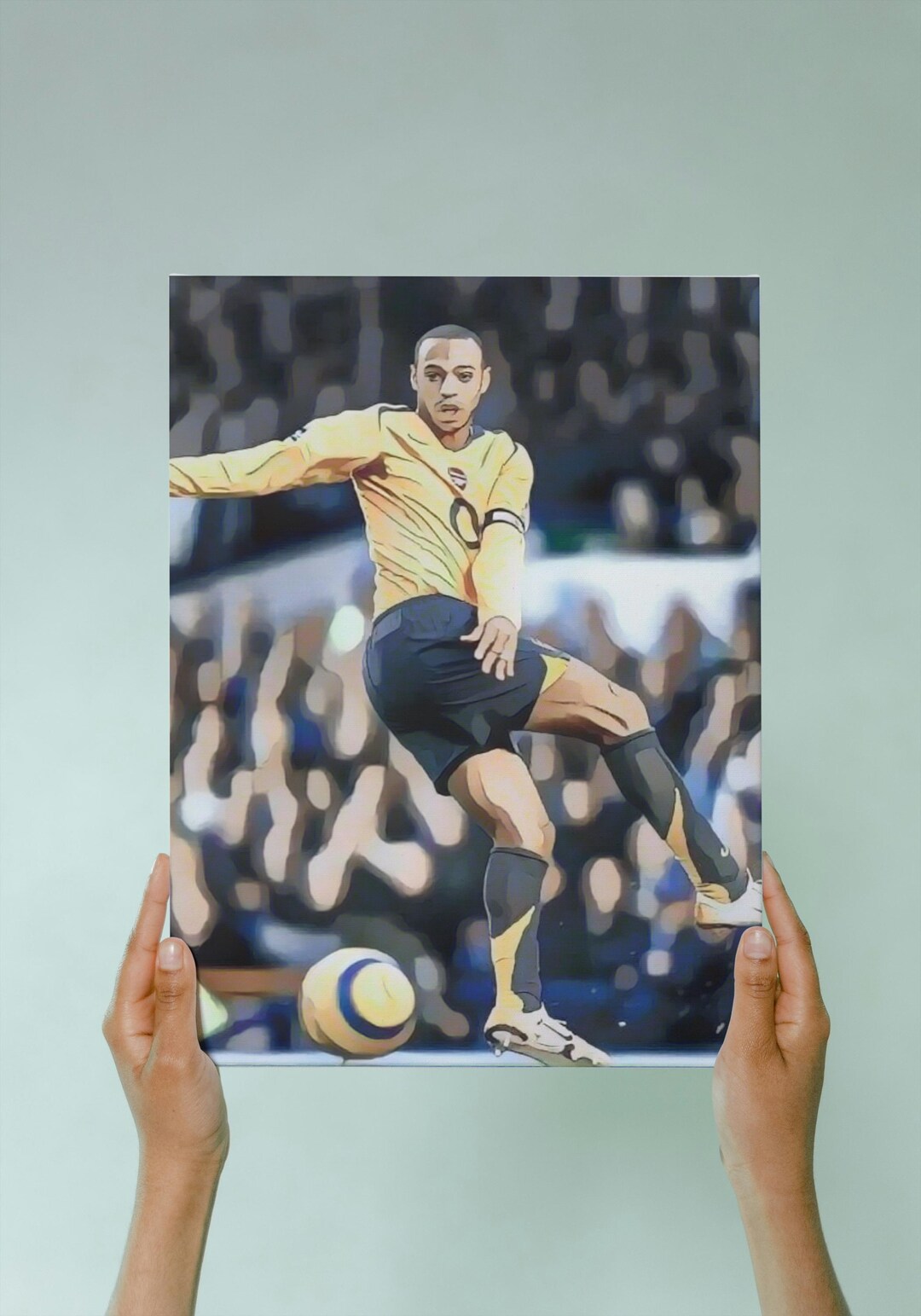 Thierry Henry Poster, Football Poster, Soccer Poster, Football Wall Art ...