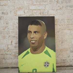 Ronaldo R9 Poster, Football Poster, Soccer Poster, Football Wall Art ...