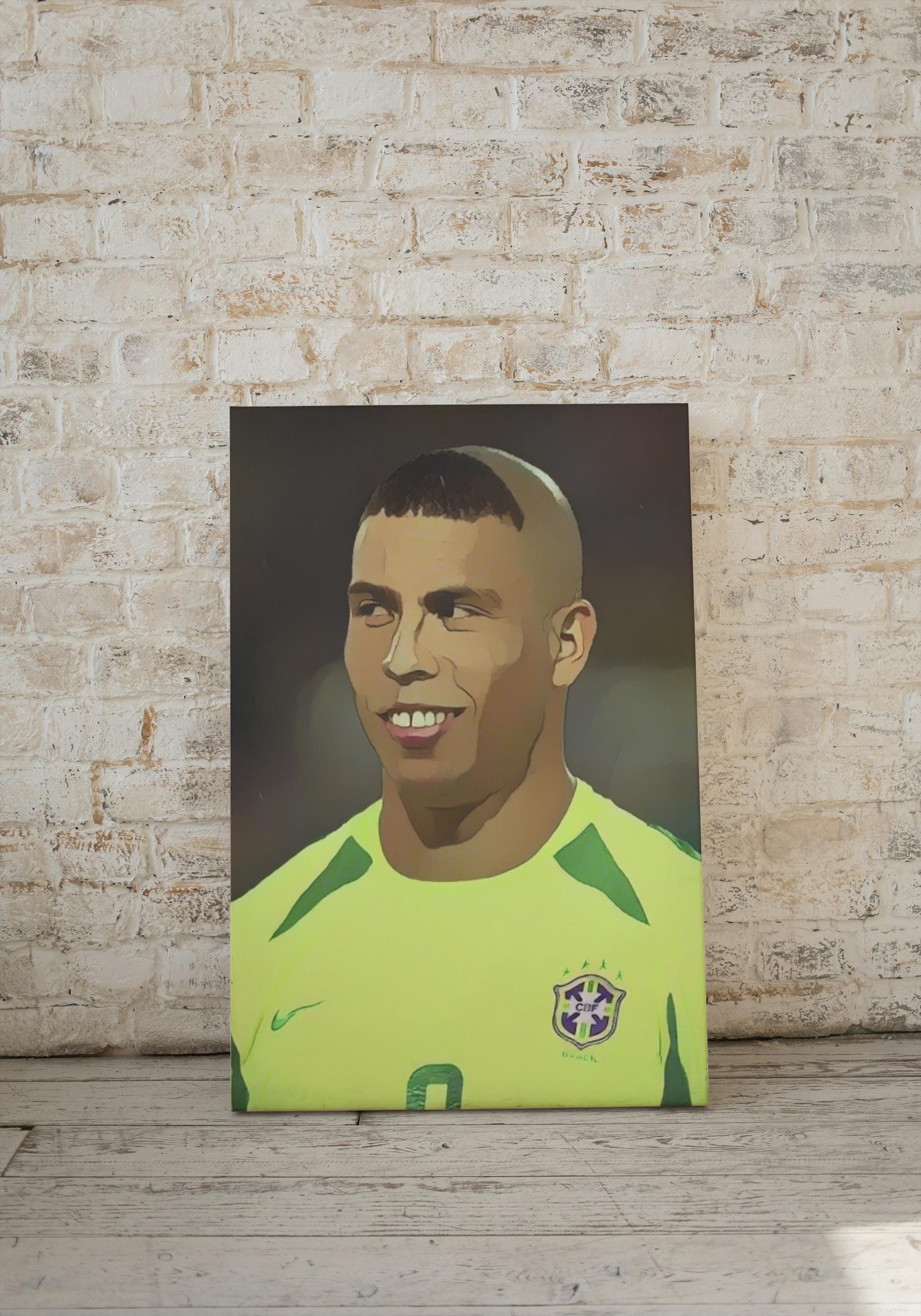 Ronaldo R9 Poster, Football Poster, Soccer Poster, Football Wall Art ...
