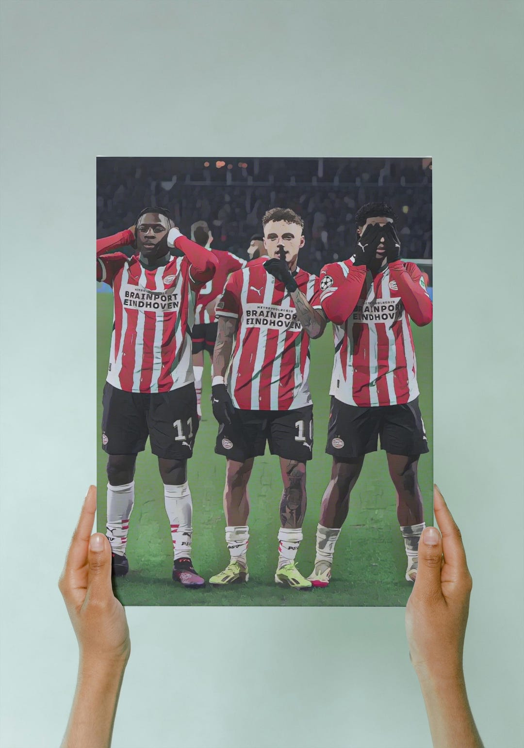 PSV Poster, Football Poster, Soccer Poster, Football Wall Art, Soccer ...