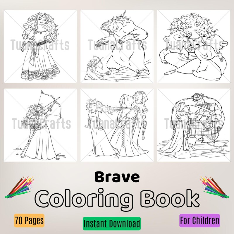 Brave Merida - Etsy