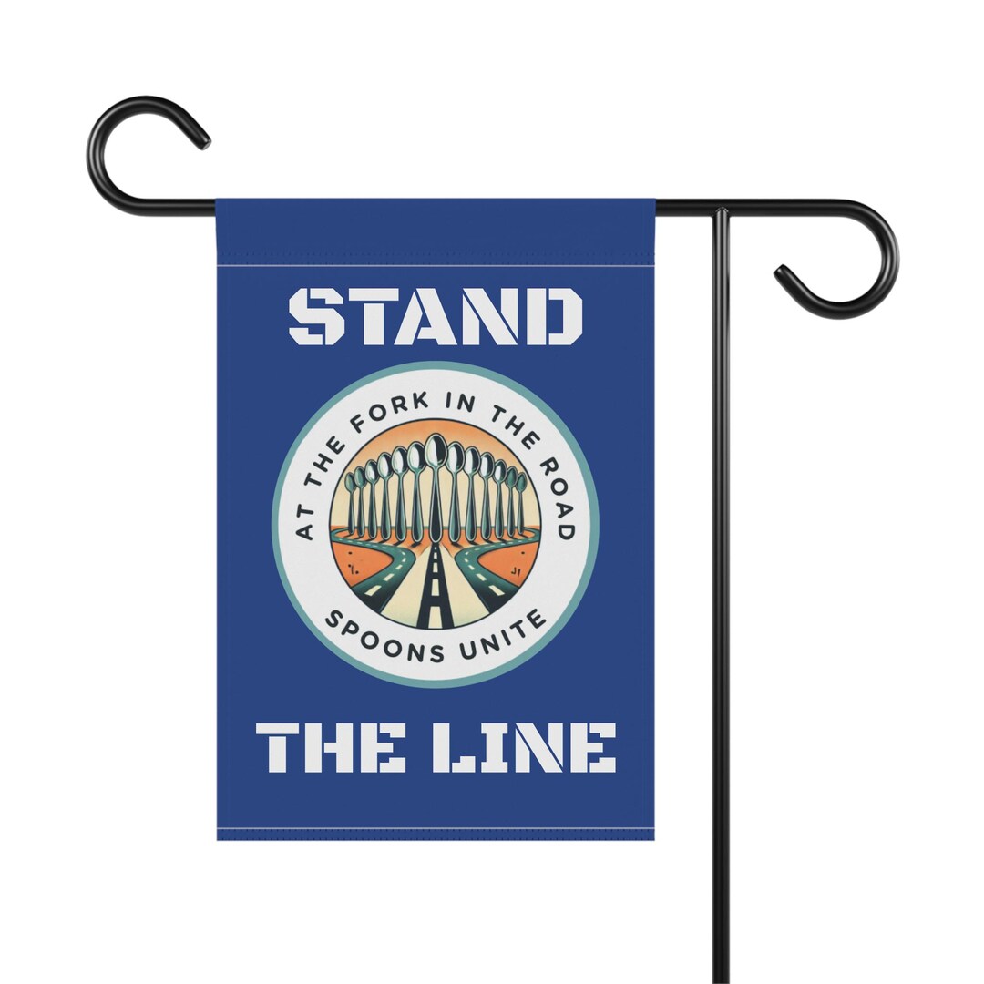 Flag Banner, Garden Decoration, House Flag, Wall Art, at the Fork in ...