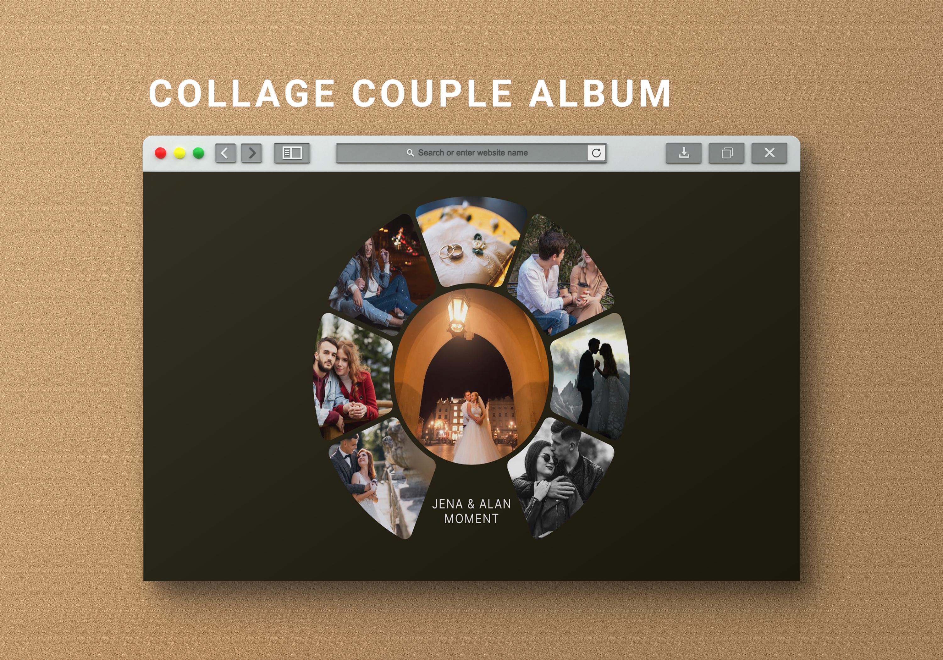 Anniversary Slideshow Template: Photo Collage Album (canva Editable) - Etsy