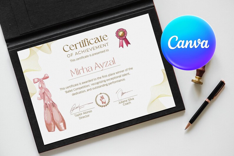 Dance Award Certificates Digital Dance Performance Best Dance ...