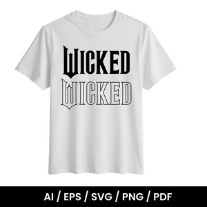 Wicked Movie SVG Bundle, Witchy Halloween Clipart (digital Download) - Etsy