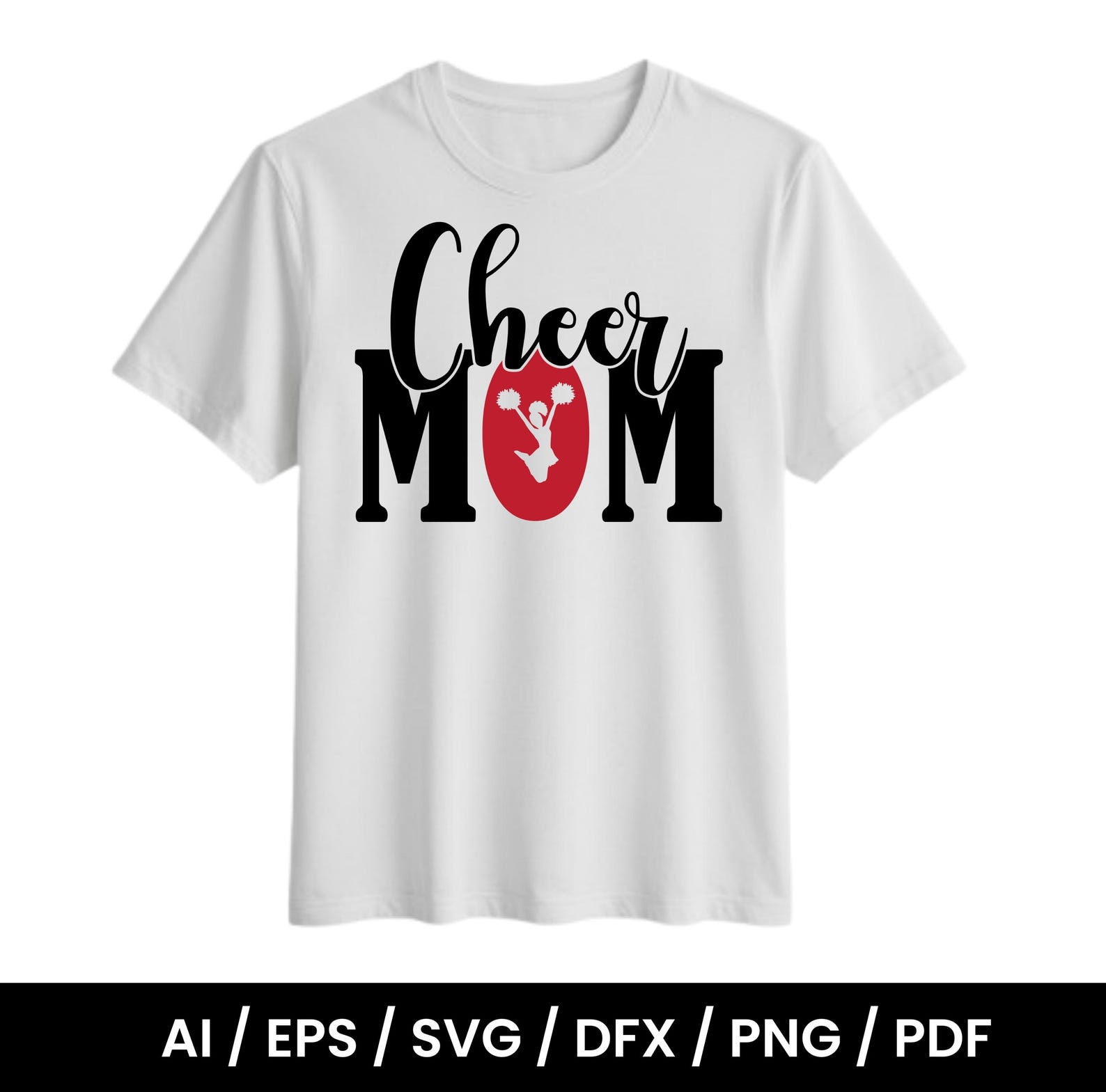 Cheer Mom SVG Bundle, Cheerleading Designs (50 Files) - Etsy
